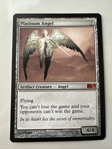 Platinum Angel Magic 2010 / M10 Artifact Mythic Rare MAGIC CARD | eBay