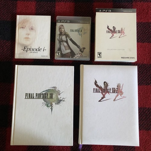 Final Fantasy XIII / XIII 2 Lot Collection PS3 Guides Games Books! | eBay
