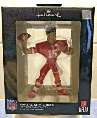 2020 Patrick Mahomes Kansas City Chiefs Hallmark Christmas Ornament ...
