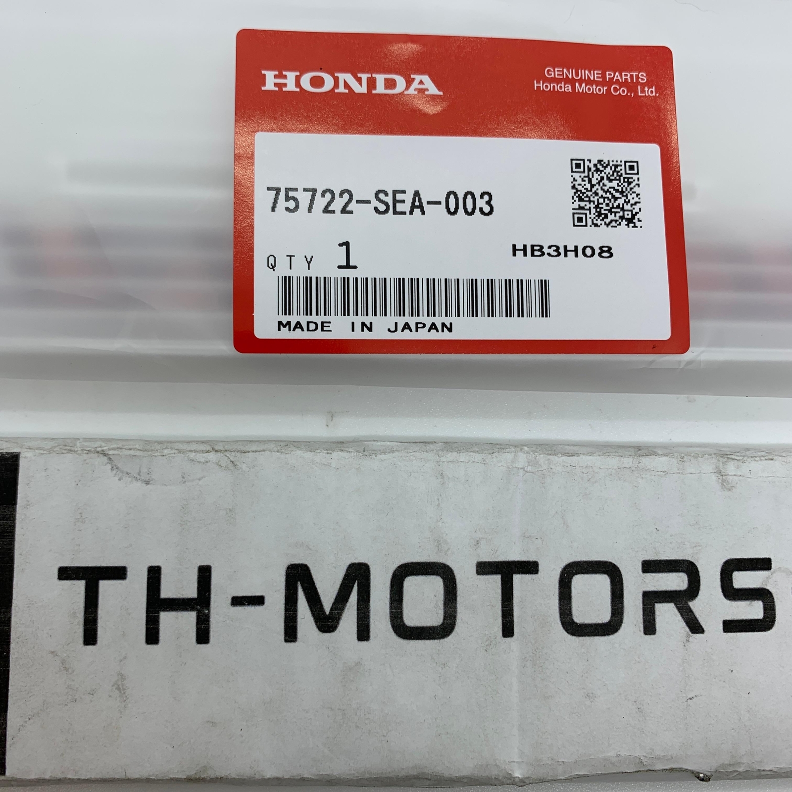 HONDA Genuine ACCORD CL7 CL8 CL9 EURO R Rear Ornament Emblem Badge ...