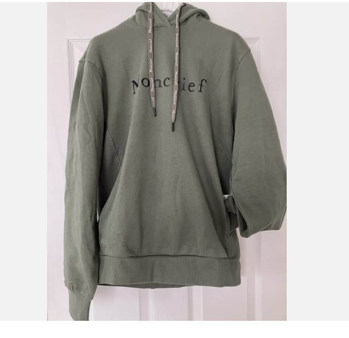 Moncrief London Men's Sage Green Logo Hoodie £295 | eBay