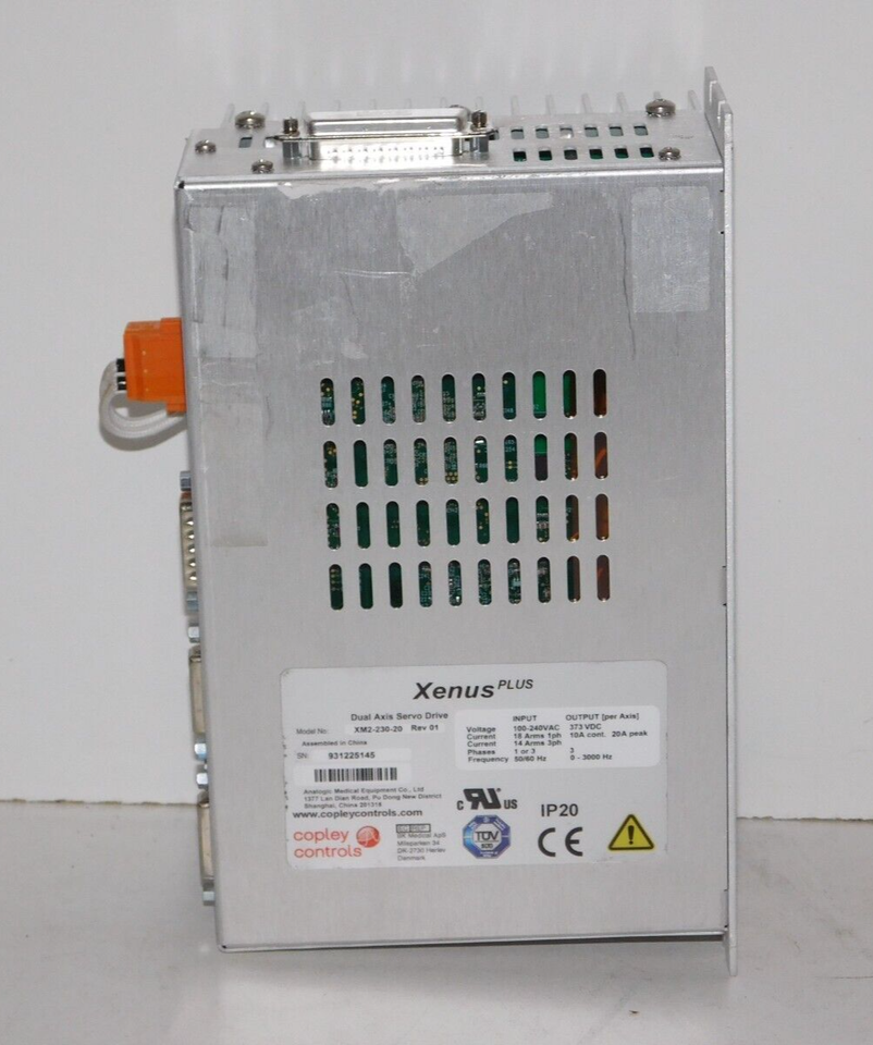 New Copley Controls XM2-230-20 Xenus Plus Dual Axis Servo Drive Module ...