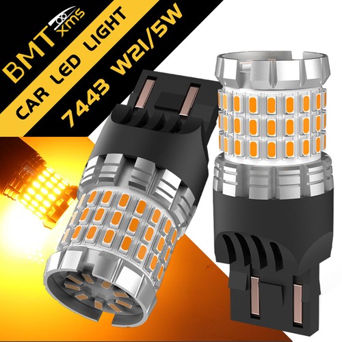 7443 7440 7444 LED Yellow Amber Front Turn Signal Light for Lexus IS250 ...