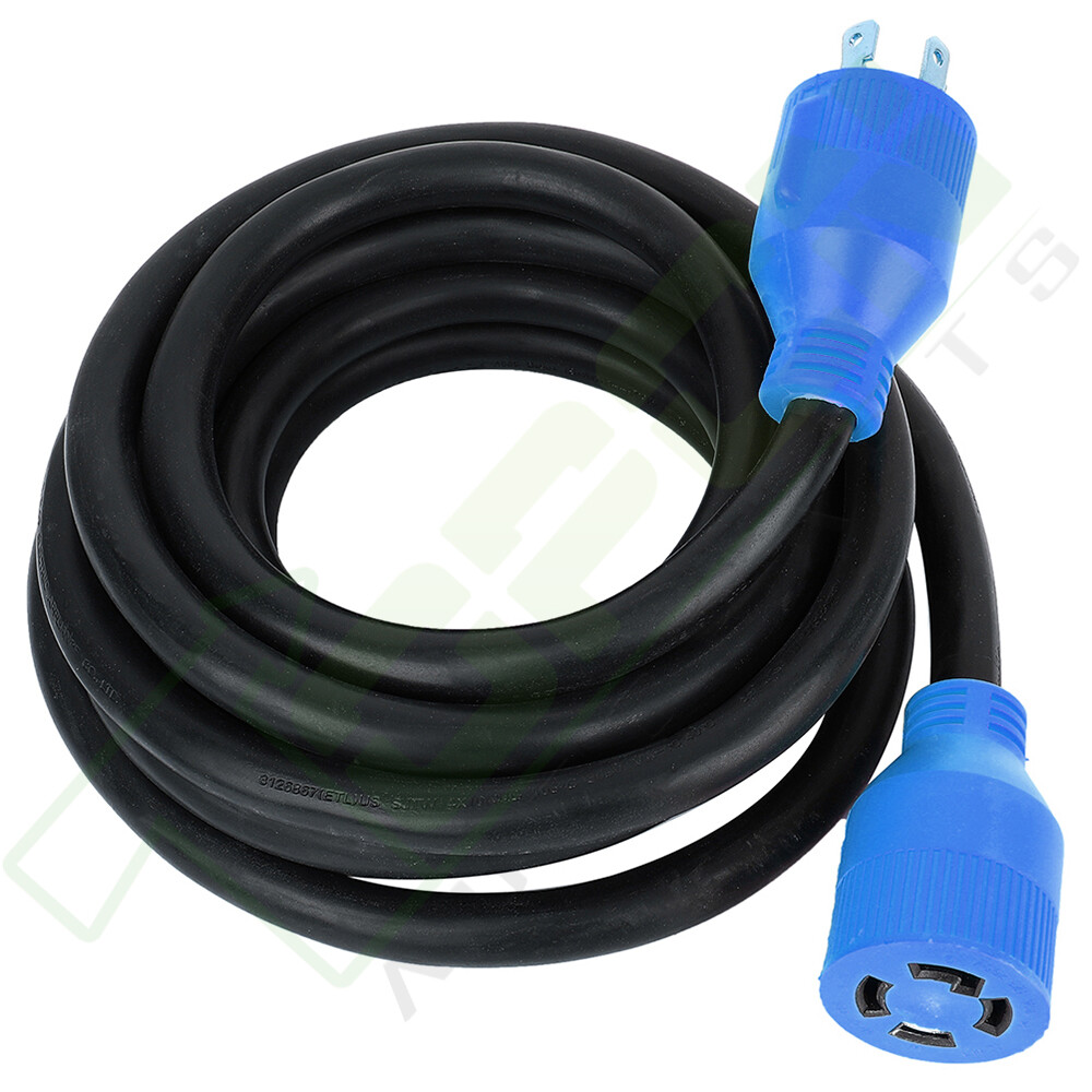 15 Ft 4 Prong Power Cable 10 4 30 Amp Adapter Plug Generator Extension ...