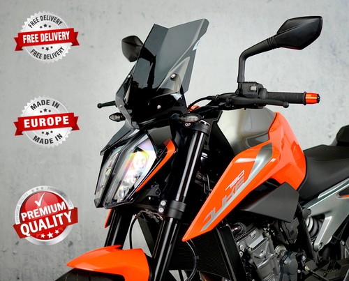 KTM DUKE 790 / 2018 - 2025 TOURING SCREEN WINDSHIELD TALL WINDSCREEN 5 ...