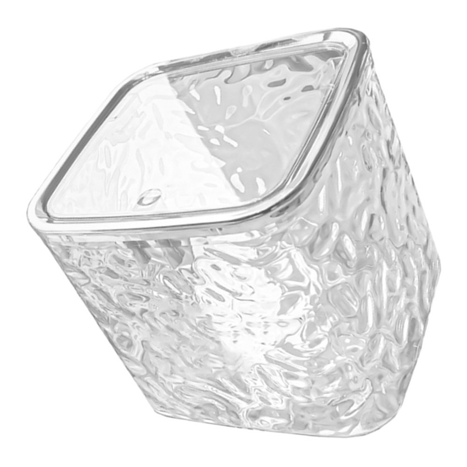 Office Garbage Can with Lid Small Trash Desktop Waste Bin Mini Cans ...
