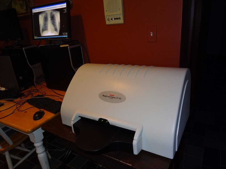 chiropractic kodak care-stream cr reader 2009 with 2017 upgrade windows ...