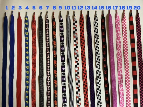 Shoe/Boot/Trainer laces fun funky fashion multiple Designs | eBay UK