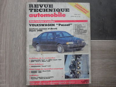 RTA Volkswagen "passat" depuis 1988 n°524 - 02/1991 | eBay