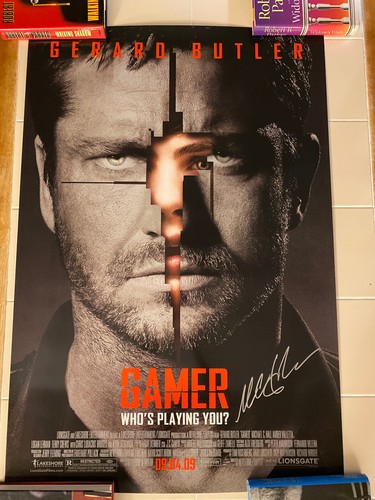 GAMER Original D/S Poster SIGNED BY MICHAEL C. HALL | eBay