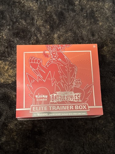 Battle Styles Elite Trainer Box Set Red Gigantamax Urshifu Pokemon ETB ...