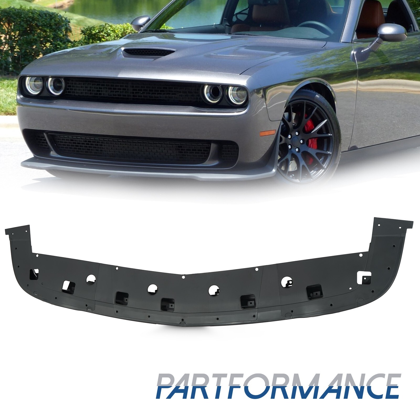 Air Dam Deflector Apron Front Bumper Lip Lower Fit 2015-2022 Dodge ...