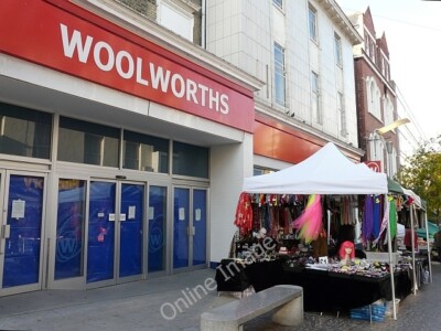 Photo 6x4 Closed Woolworths store, Folkestone The shop closed down in ...