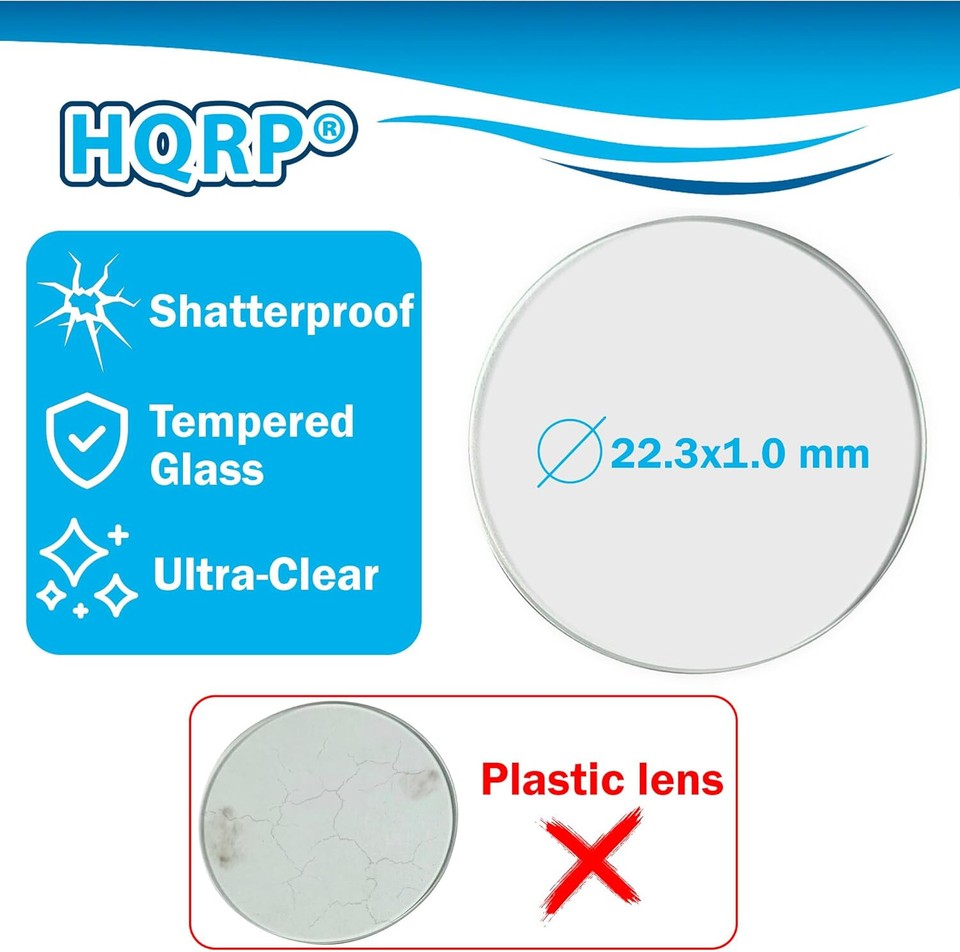 HQRP Glass Lens + 3W Bulb BiPin LED MODULE for Mini Maglite 2-Cell AA ...