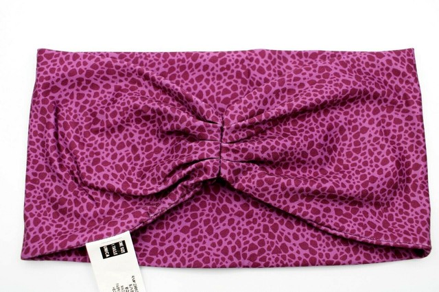 Nike Turban Central Headband Mulberry/black Adult OSFM for sale online ...