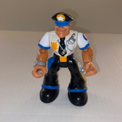 Rescue Heroes Sergeant Siren Blaze Busters 6" Action Figure Fisher ...
