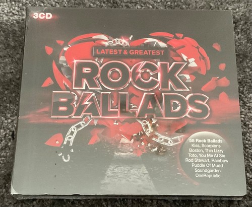 Latest & Greatest "ROCK BALLADS" 3 CD Album (2016) NEW AND SEALED | eBay UK