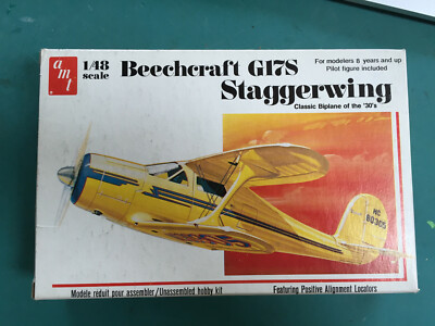 AMT 1/48 BEECHCRAFT G17S Staggerwing # T 638 | eBay