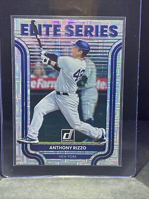2022 Panini Donruss Elite Series Vector Parallel #ES-1 - Anthony Rizzo ...