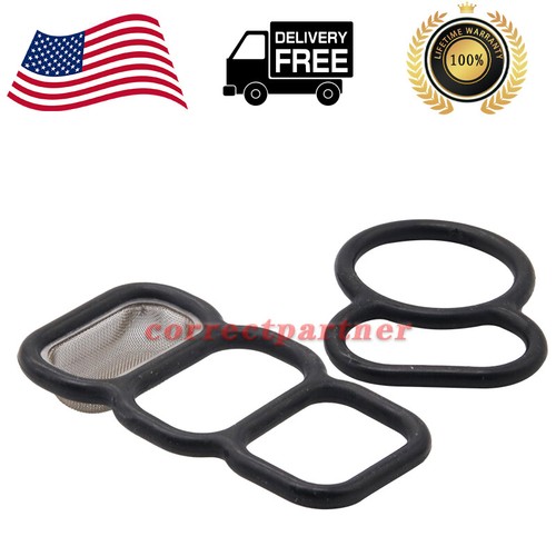 VTEC Solenoid Spool Gasket Filter O-Ring 36172-P0A-005 & 15825-P0A-015 ...