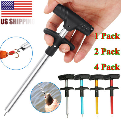 Easy Fish Hook Remover Puller Detacher T-Handle Extractor Fishing ...