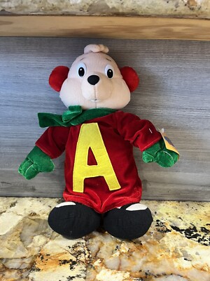 VINTAGE ALVIN & THE CHIPMUNKS THE TOY NETWORK ALVIN WINTER PLUSH- SCARF ...