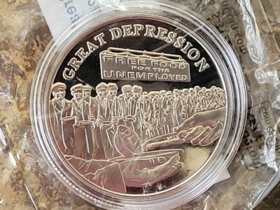 Great Depression / Greatest Generation $1 Commemorative Coin | eBay