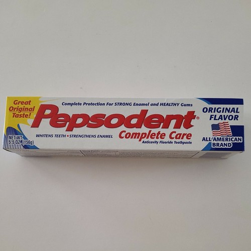 Buy Pepsodent Complete Care Original Flavor Toothpaste 5.5 oz Made in ...