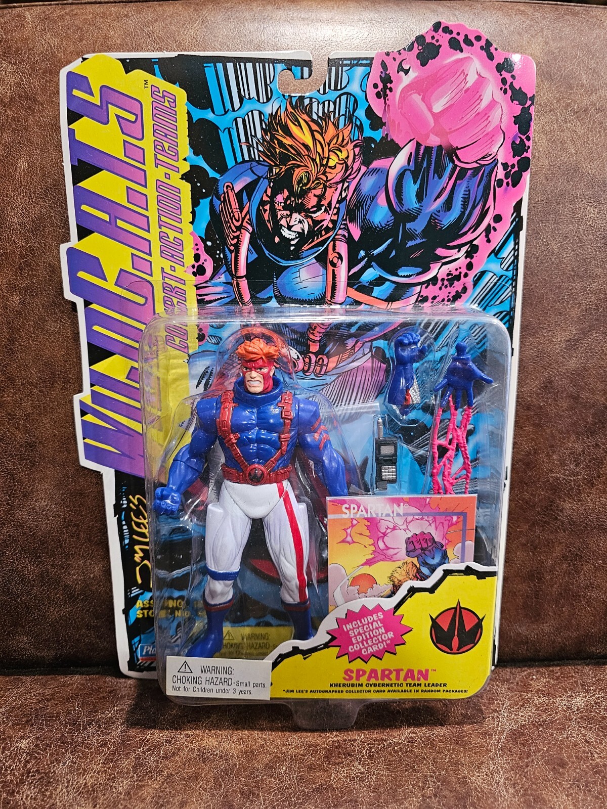 Vintage WILD C.A.T.S WILDCATS SPARTAN Comic Action Figure 1995 ...