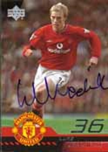 Luke Chadwick - Man Utd - Signed Trading Card - COA - (20870) | eBay