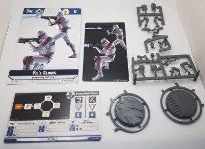 Star Wars Shatterpoint - Fil’s Clones *Model & Cards* | eBay