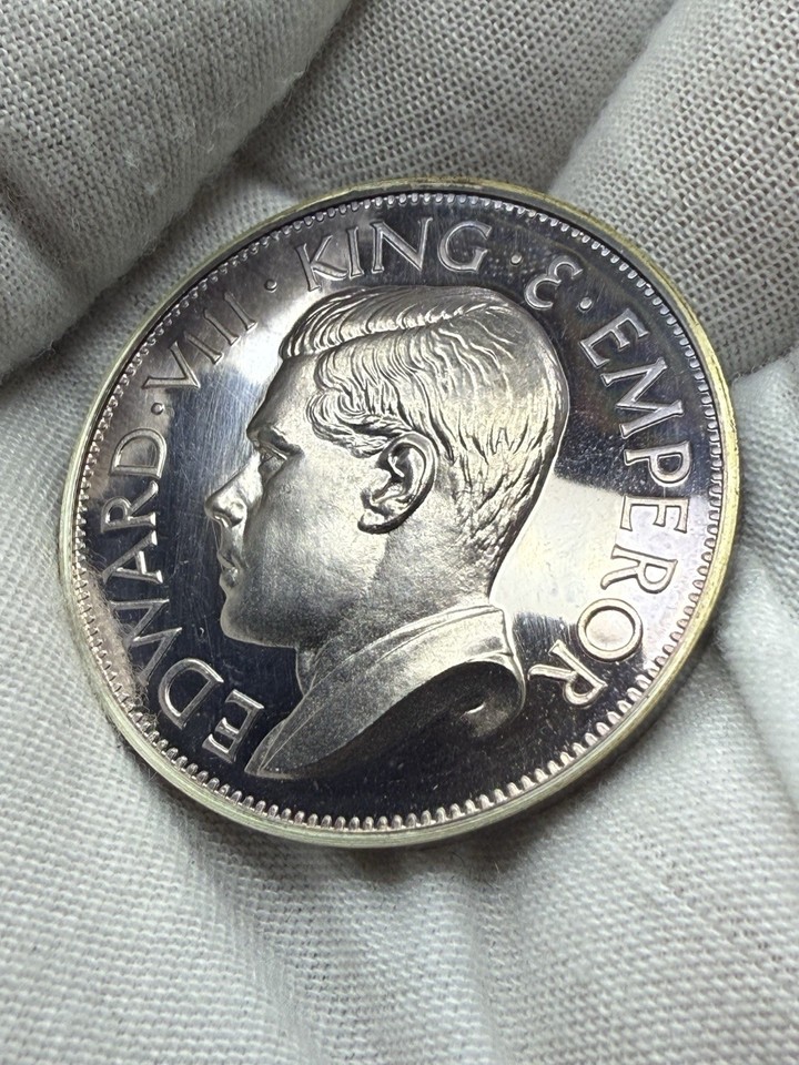 Australia Edward VIII Fantasy Crown 1936 Proof Silver Q103 | eBay