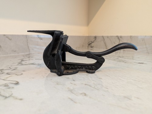 Antique Cast Iron Business Card Printing Press -- Table Platen | eBay