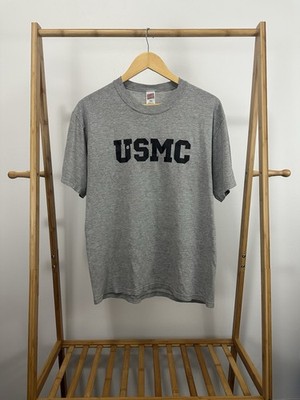 VTG 90s USMC Marine Military PT Physical Training Issued T-Shirt L USA ...