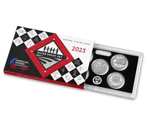 2023 S American Women Silver Quarters Proof set with COA-With Hat photo ...