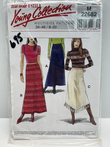 Neue Mode STIL Young Collection Sewing Pattern M22682 Skirt 34-46 (8-20 ...