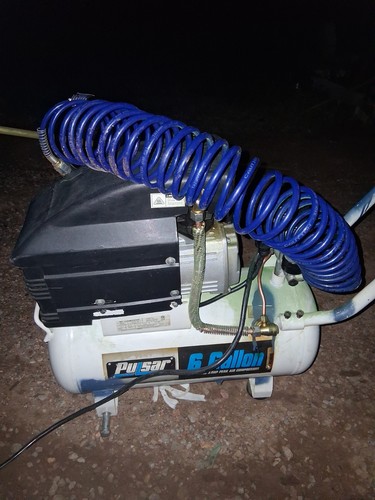 Pulsar Air Compressor 6 GALLON Horizontal Model 2HP Rated 3.5HP Peak | eBay