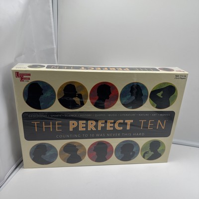 The Perfect Ten Board Game New Factory Sealed University Gsmes | eBay