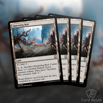 MTG x4 Spawning Bed 0380 Commander: Modern Horizons 3 | eBay