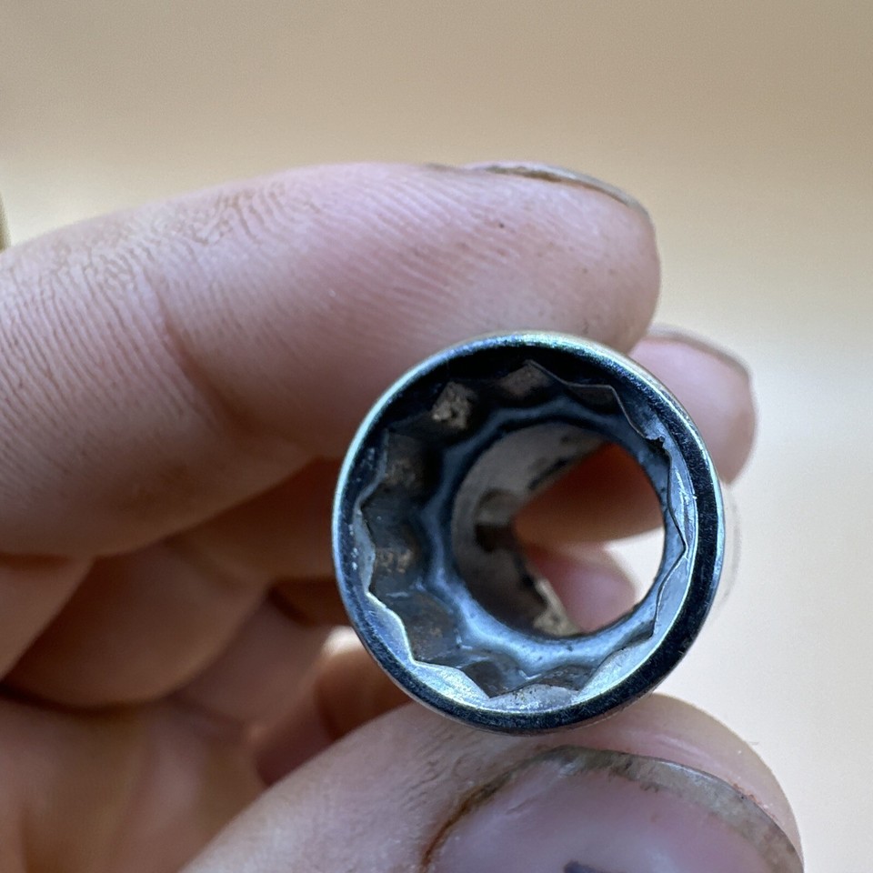 Craftsman USA 12mm 12 Pt. 3/8" Drive Shallow Socket 44303 V Series ...