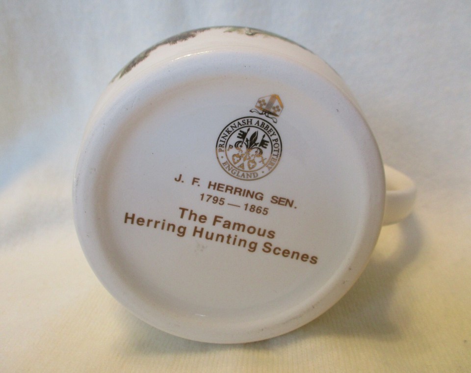 J F Herring mug hunting scenes vintage 1980's excellent condition | eBay