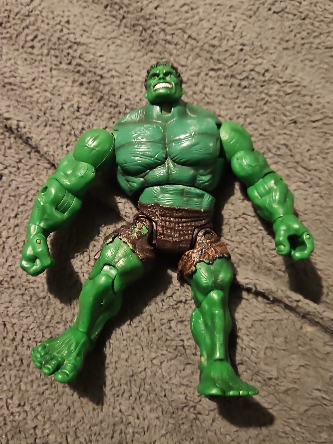 Marvel Hulk The Movie 6.5" Smash & Crush Hulk Action Figure 2003. Boxed ...