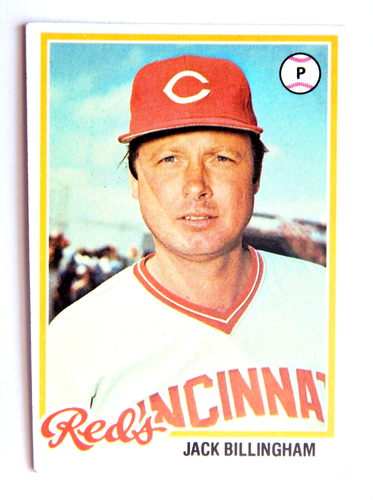 Jack Billingham #47 Topps 1978 Baseball Card (Cincinnati Reds) *VG | eBay