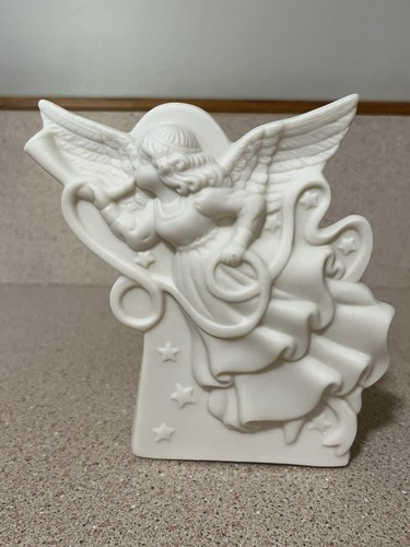 Partylite O Holy Night Angel Candle Holder P0411 4 3/4" Tall - NIB | eBay