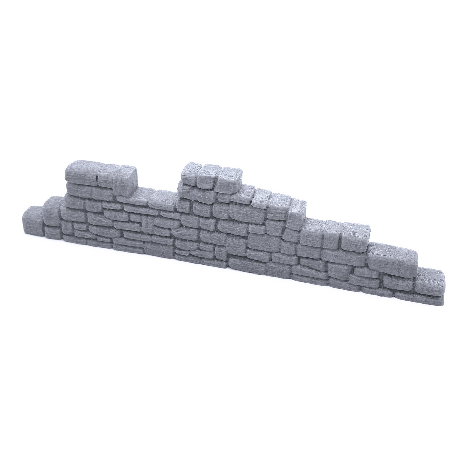 Ruined Stone Walls Set B, Terrain Scenery for Tabletop 28mm Miniatures ...