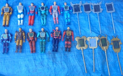 Visionaries Full Set All 8 Staffs & 12 Action Figure Lot Hasbro 1987 ...