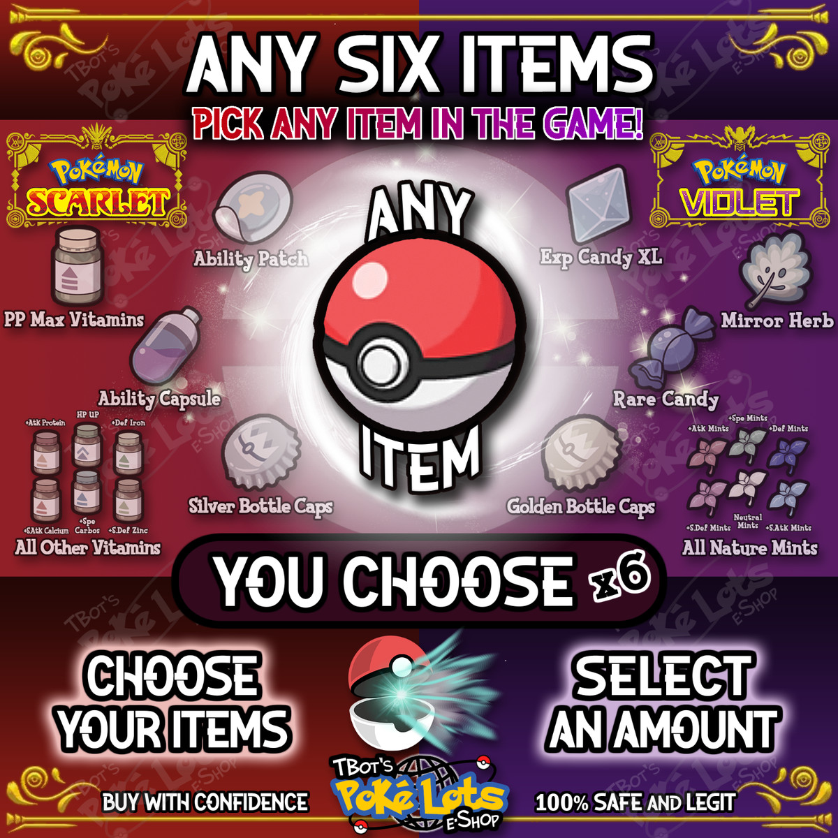 Pokemon Items List