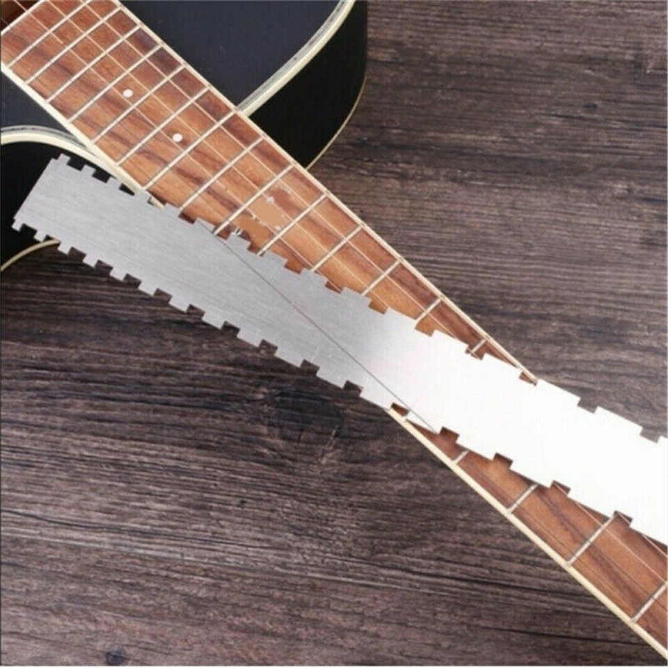 Designed Guitar Neck Notched Straight Edge And Fret Rocker Luthier ...