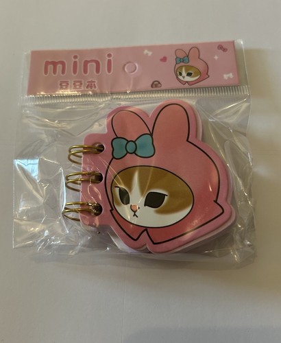 Mofusand x Sanrio My Melody Mini Notebook Colourful Pages Spiral Cat ...