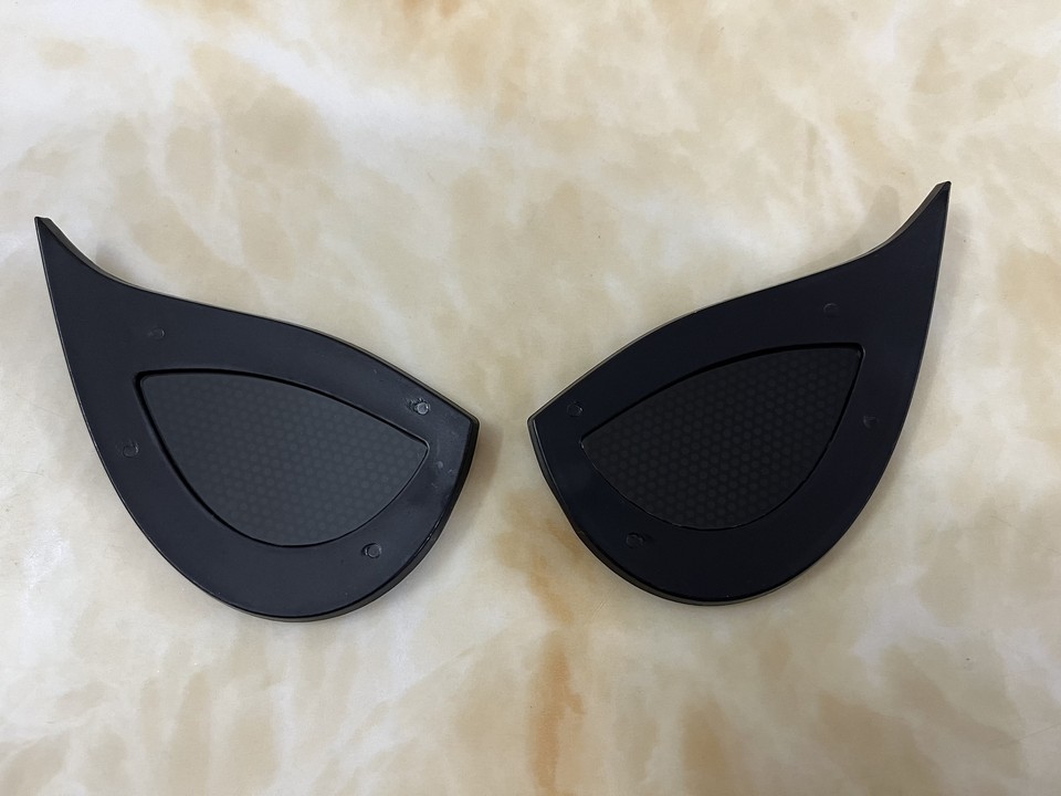 1 Pair Spiderman Mirror Lenses Spider Lens Eye Mask Cosplay Costume ...